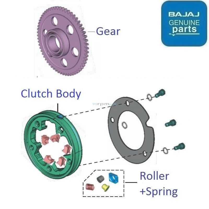 Discover 125M (2014-2015): Ignition System