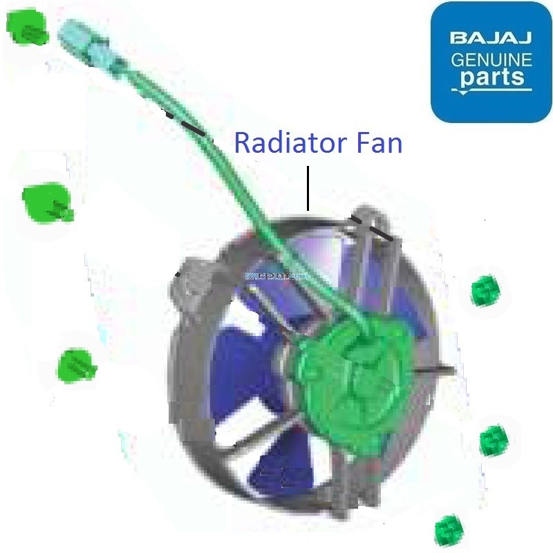 Dominar 400 (BS6, 2020-21): Radiator Fan
