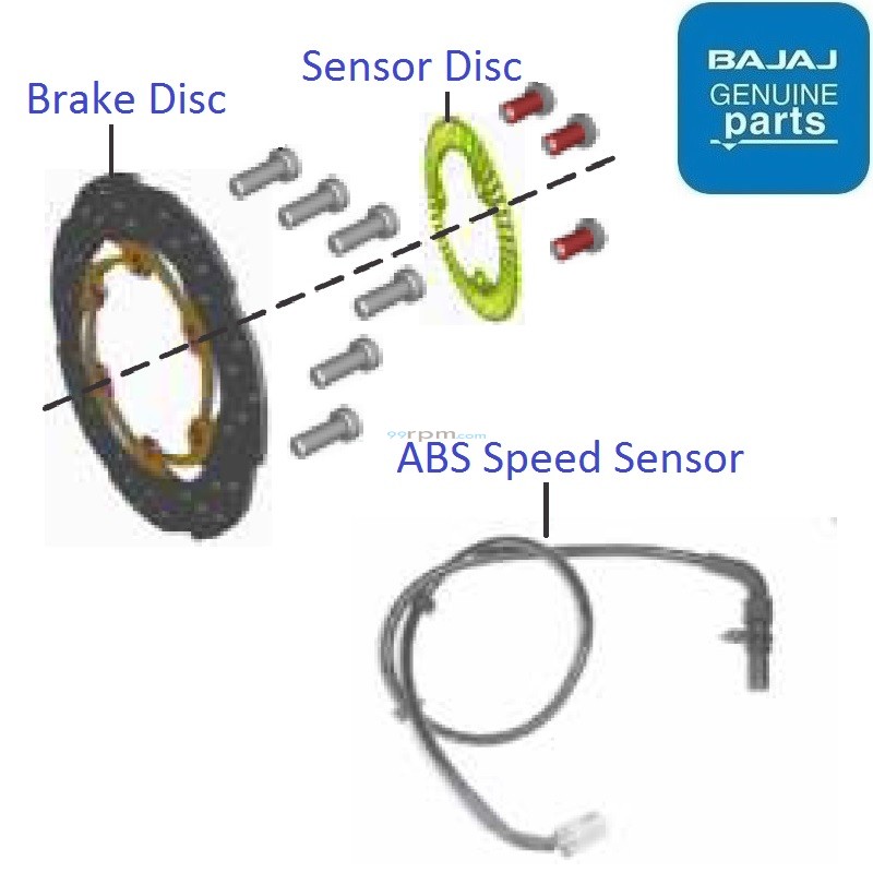 Dominar 250 (2020-23): Rear Brake Disc