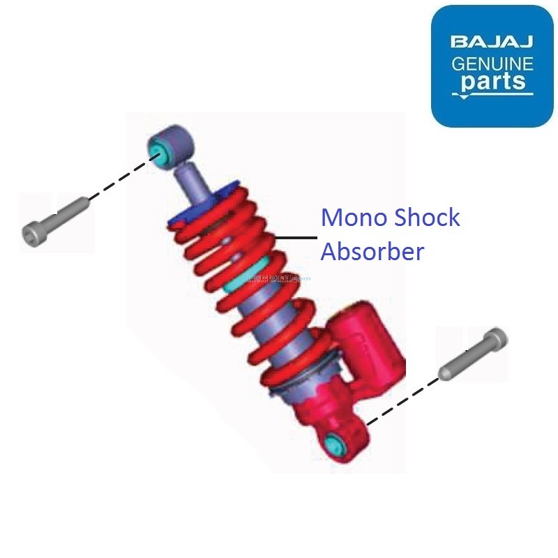 Bajaj Dominar 400 UG (BS4, 2019-20): Rear Shockabsorber