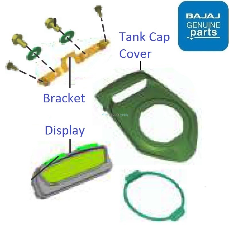 Dominar 400 (BS6, 2020-21): Tank Instrument Display