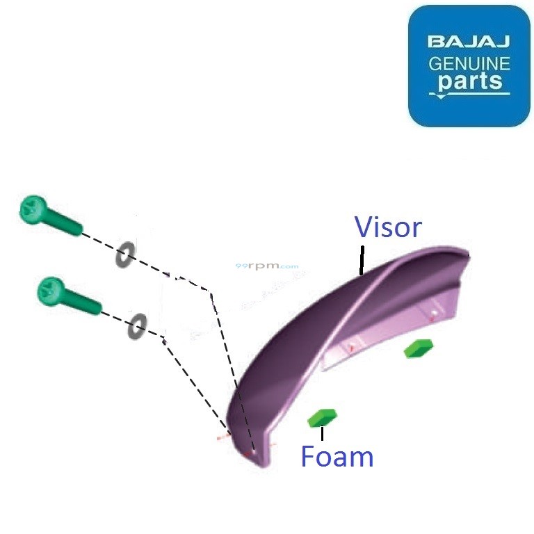Dominar 400 (BS6, 2020-21): Headlamp Visor