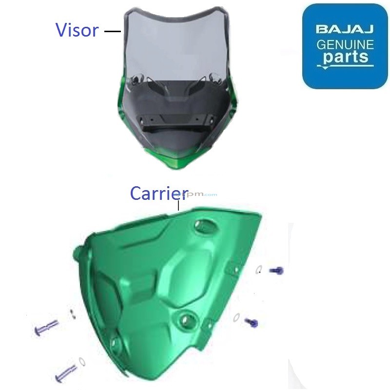 Dominar 400 (Touring, 2021-23): Headlamp Visor