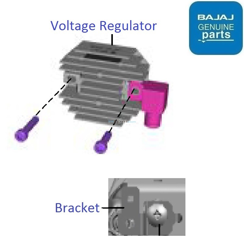 Bajaj Pulsar F250 (Twin Channel ABS, 2021-23): Voltage Regulator