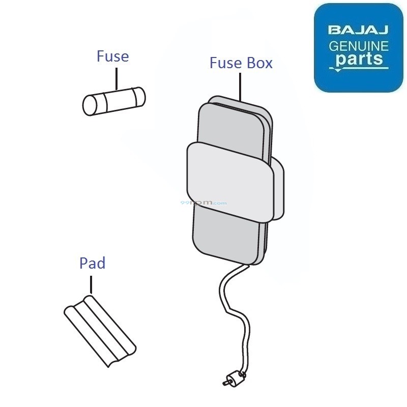 Bajaj Pulsar 135LS UG BS4 DTSi: Fuse Box