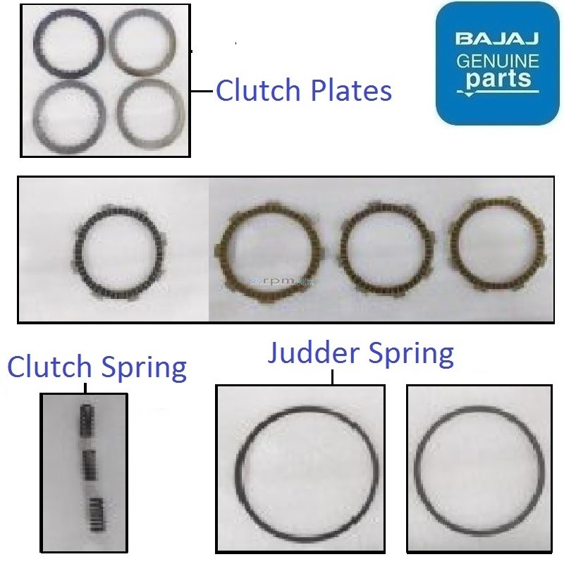 Bajaj Pulsar N250 (Twin Channel ABS, 2021-23): Clutch Plates