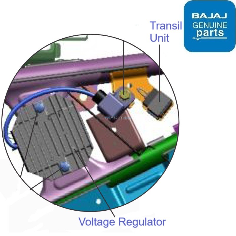 Bajaj Pulsar NS160 (USD Fork, 2023-2024): Voltage Regulator