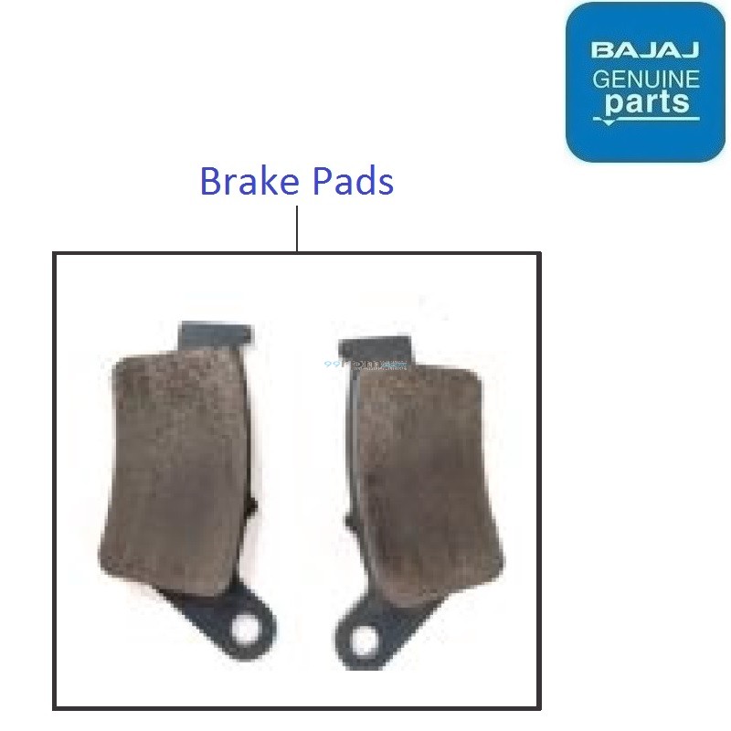 Bajaj Pulsar NS200 (USD Fork, 2023): Rear Brake Pad