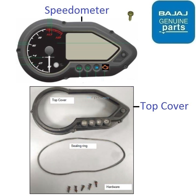 Bajaj Pulsar 125 Single Seat (BS6, 2020-21): Speedometer