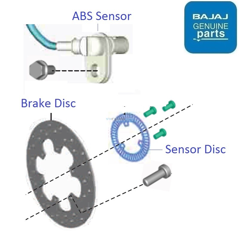 Bajaj Pulsar 150 BS4: Front Brake Disc
