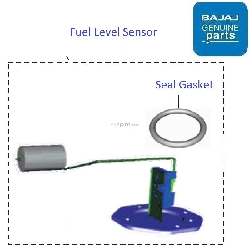 Bajaj Pulsar 150 BS4: Petrol Level Sensor