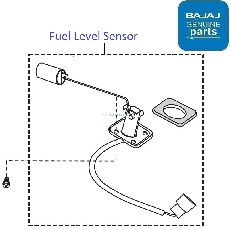 Bajaj Pulsar 150 UG4 DTS-i: Fuel Level Sensor