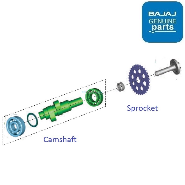 Bajaj Pulsar 180 BS4 UG5: Camshaft