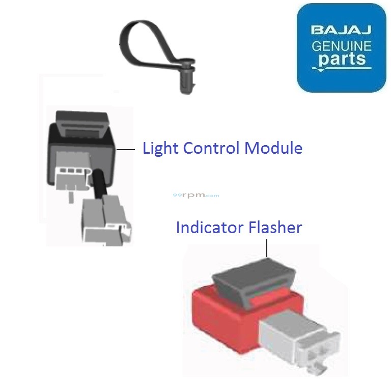 Bajaj Pulsar 180F Neon: DC Flasher