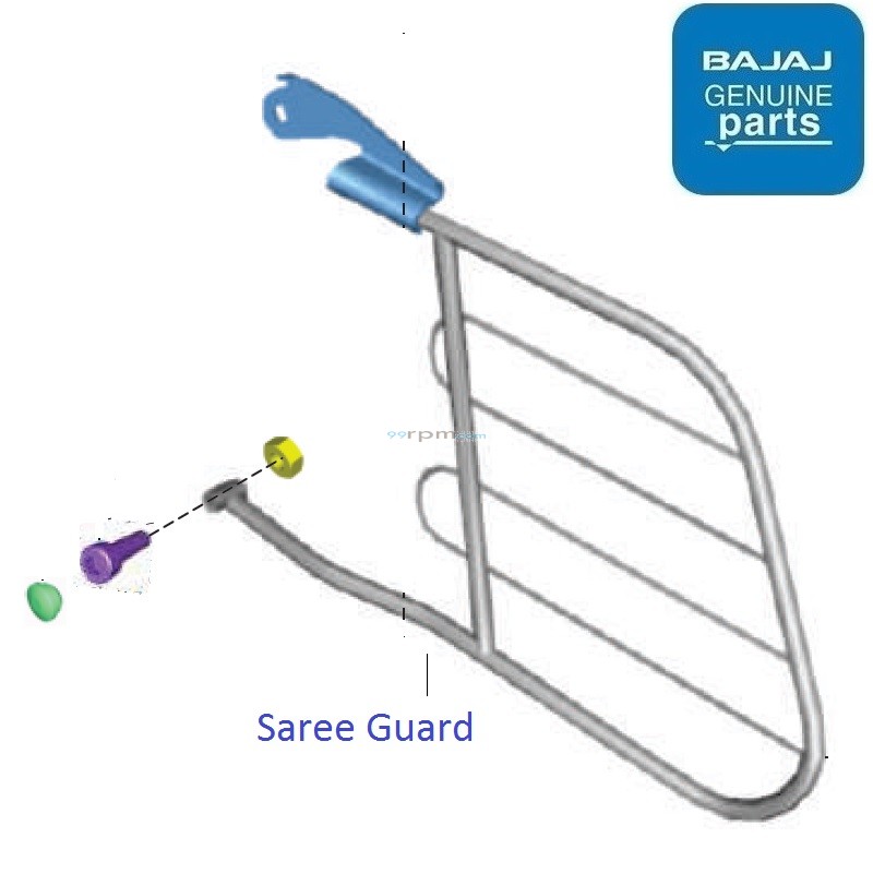 Bajaj Pulsar 180F Neon: Sari Guard