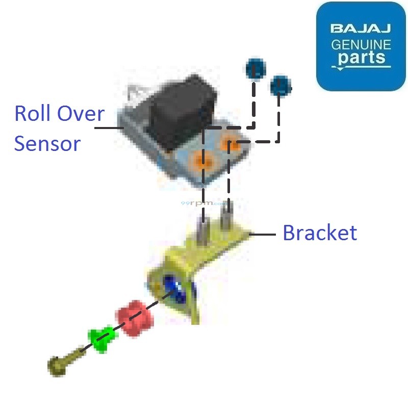 Pulsar 180F BS6(2020-21): Roll Over Sensor