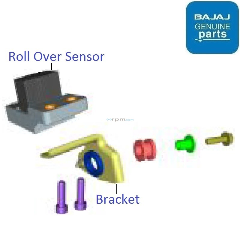 Bajaj Pulsar N250 (Single ABS, 2021-23): Roll Over Sensor