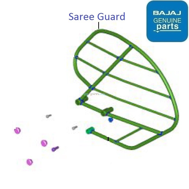 Bajaj Pulsar N250 (Single ABS, 2021-23): Saree Guard