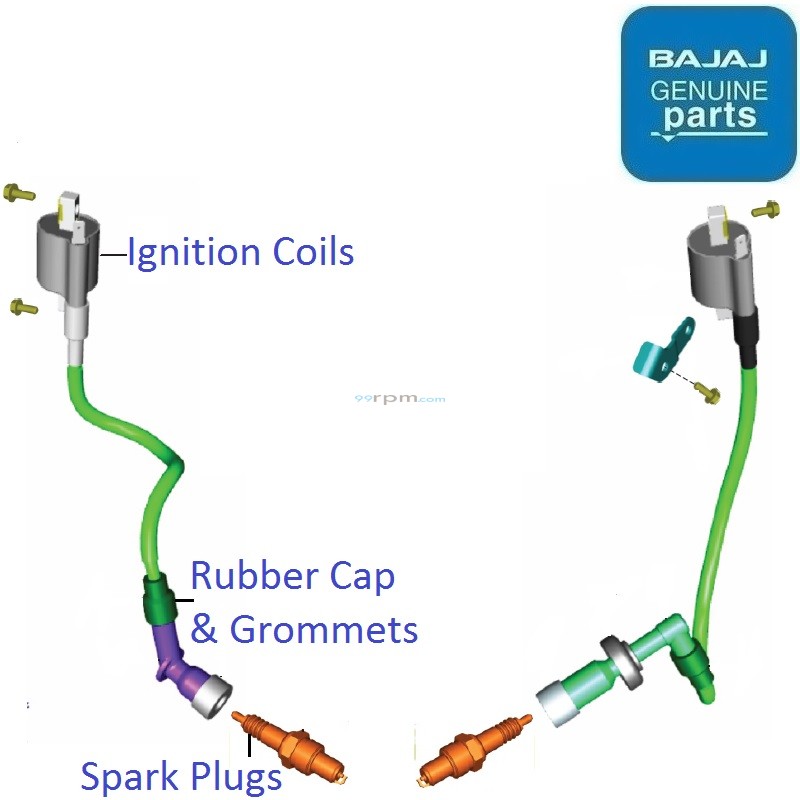 Bajaj Pulsar NS125 (2021-22): Ignition Coil