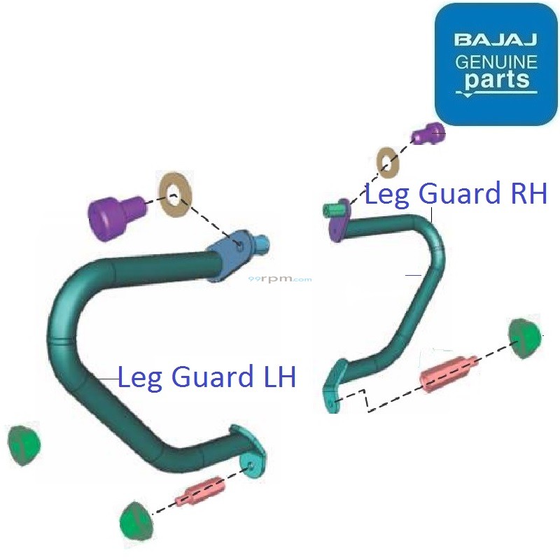 Bajaj Pulsar NS125 (2021-22): Crash Guard