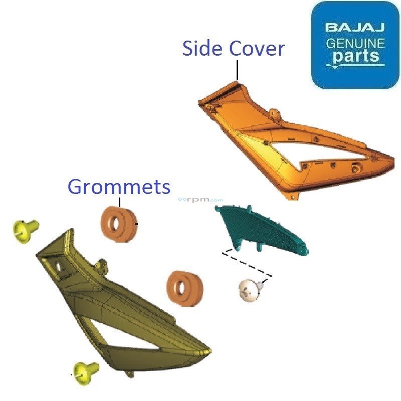 Bajaj Pulsar NS125 (2021-22): Side Cover