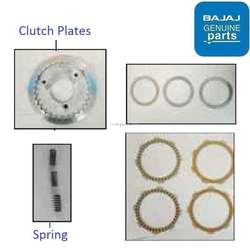 Bajaj Pulsar N160 (Dual ABS, 2022-23): Clutch Plates
