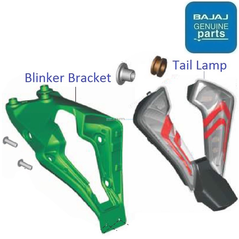 Bajaj Pulsar RS200 (BS6, 2021-2023): Tail Light