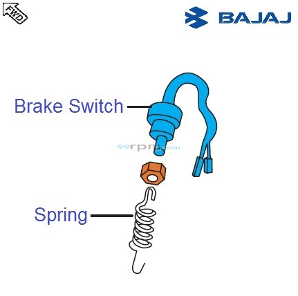 Bajaj Avenger Street 220 DTS-i: Rear Brake Switch