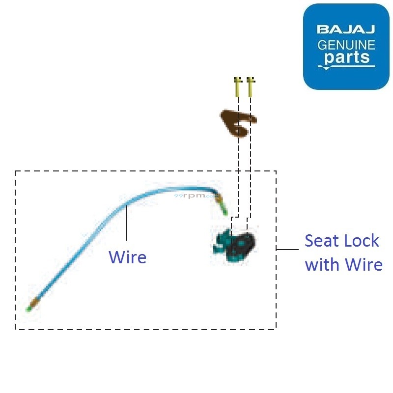 Bajaj V12: Seat Lock