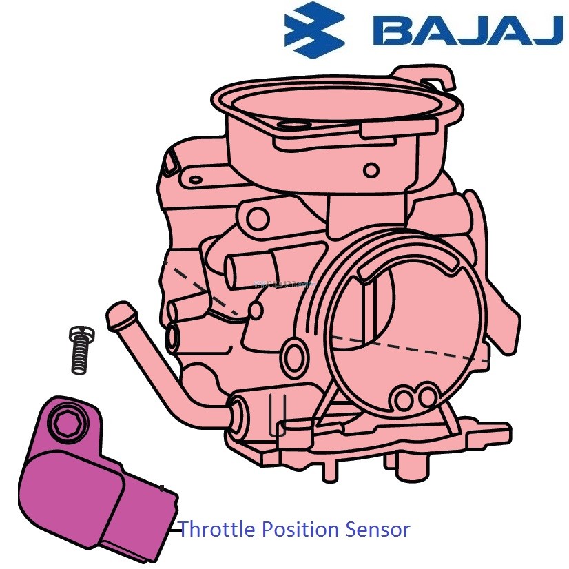 Bajaj Pulsar 200NS: Throttle Position Sensor