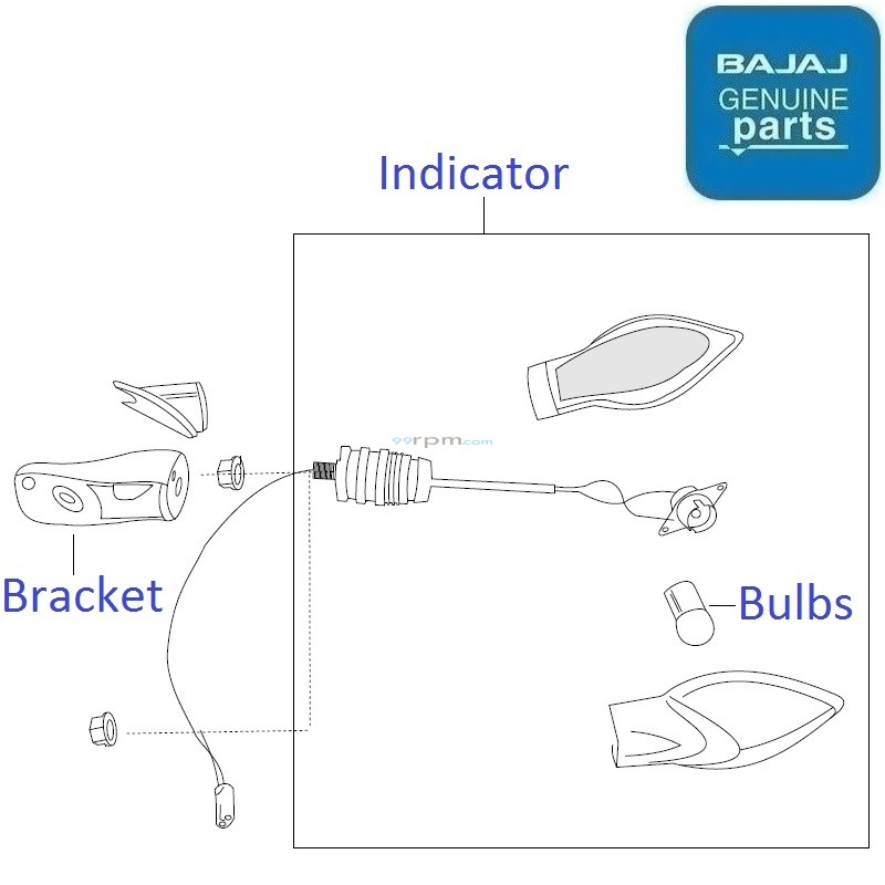 Bajaj XCD 135: Indicator