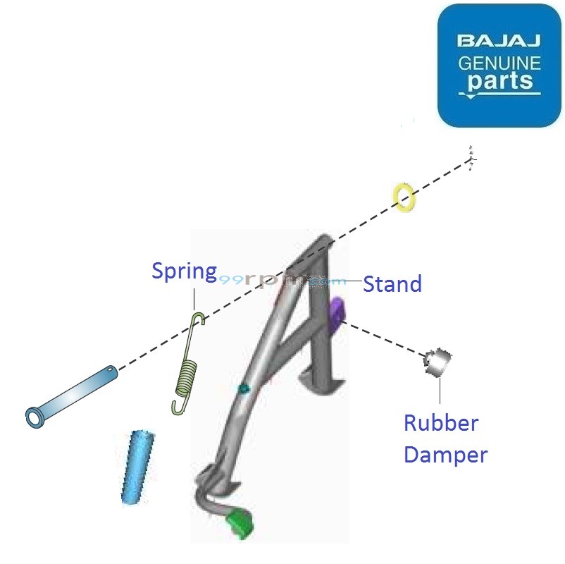 Bajaj Avenger Street 160: Center Stand