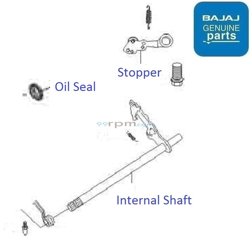 Bajaj Avenger 200 (2007-2010): Gear Change Shaft