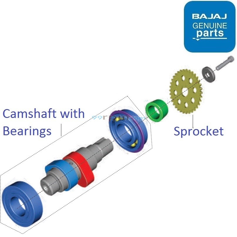 Bajaj V12: Camshaft