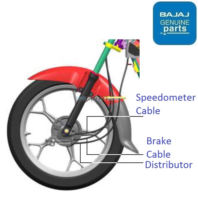 Bajaj CT110 (BS4, 2019-20): Brake Cable