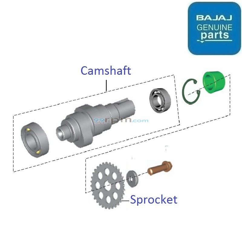 Discover 125M (2014-2015): Camshaft