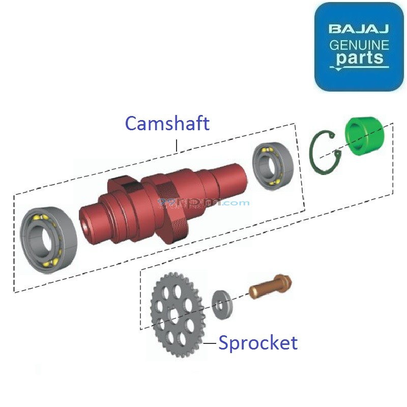 Discover 125ST(2012-2014): Camshaft