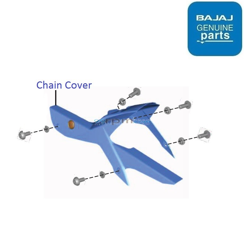 Bajaj Dominar 400 UG (BS4, 2019-20): Chain Cover