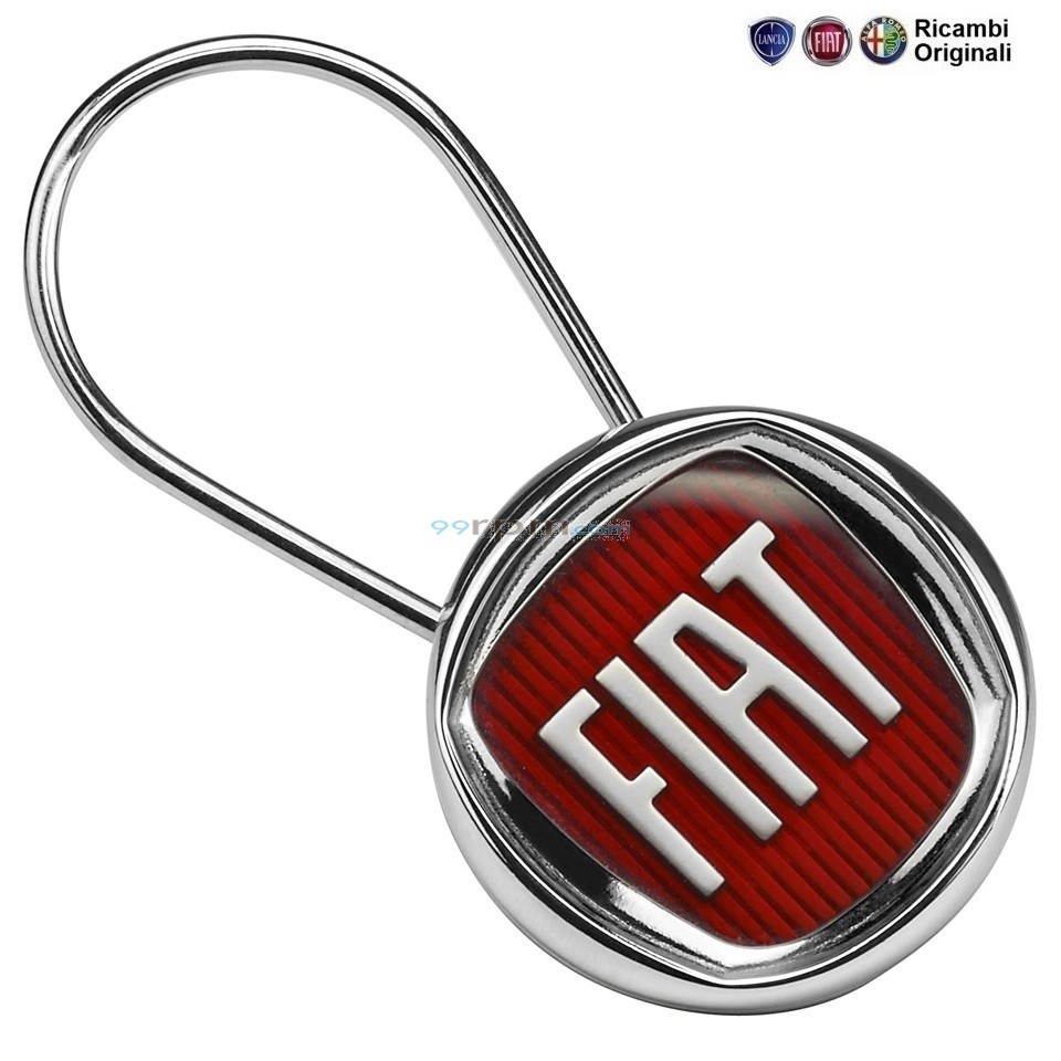 FIAT Key Chain Red Logo