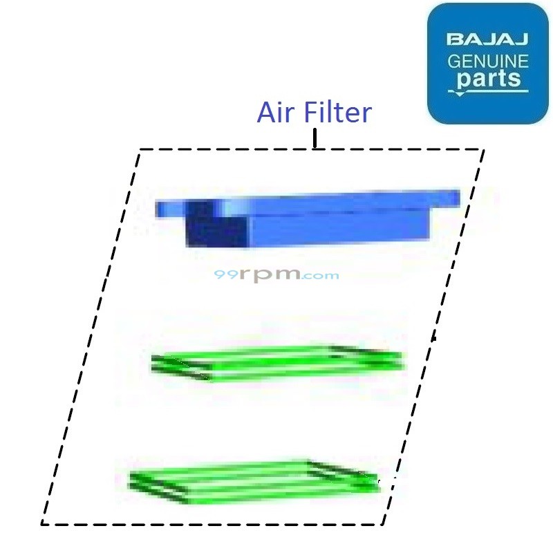 Bajaj Pulsar N250 (Twin Channel ABS, 2021-23): Air Filter