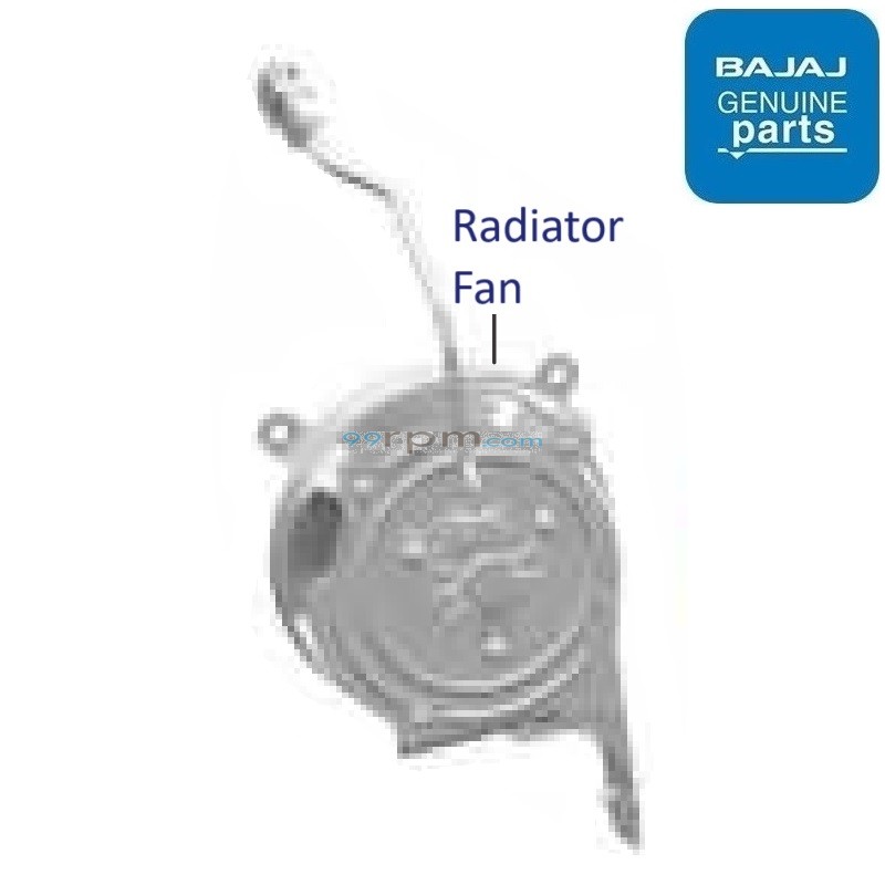 Bajaj Pulsar NS400Z (2024): Radiator Fan