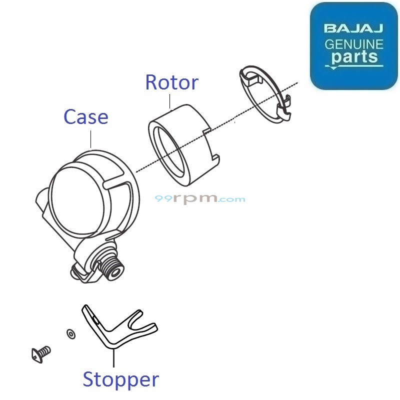 Bajaj Pulsar 135LS BS3(2009-2016) : Speedometer Sensor