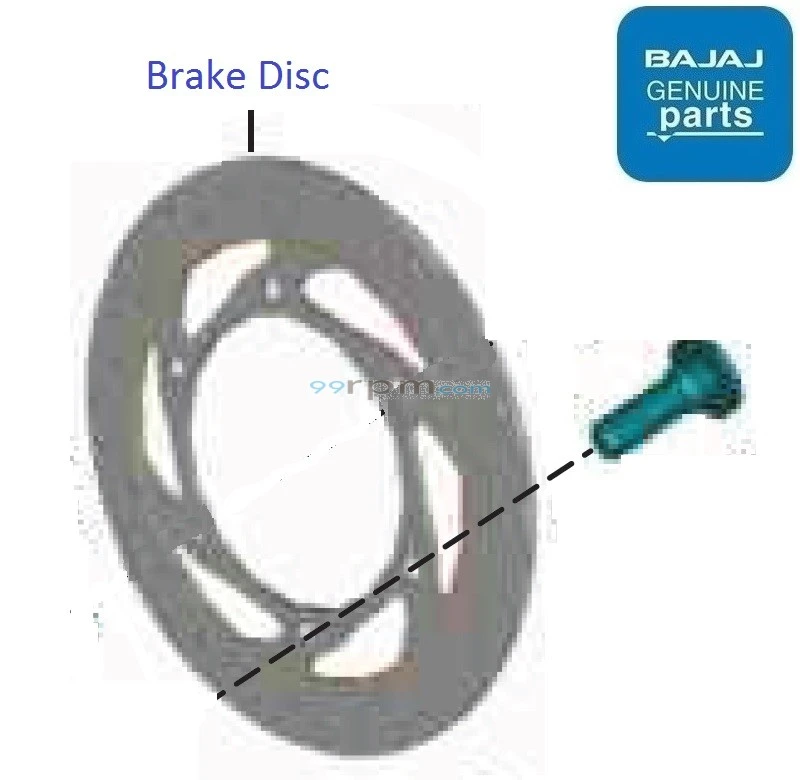 Bajaj Pulsar 180 BS4 UG5: Front Brake Disc