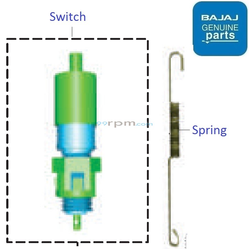 Bajaj Pulsar 180 BS4 UG5: Rear Brake Switch