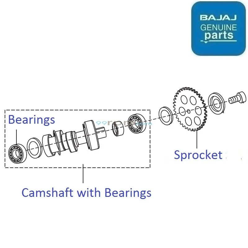 Pulsar 180 UG4 BS3 (2009-16) : Camshaft