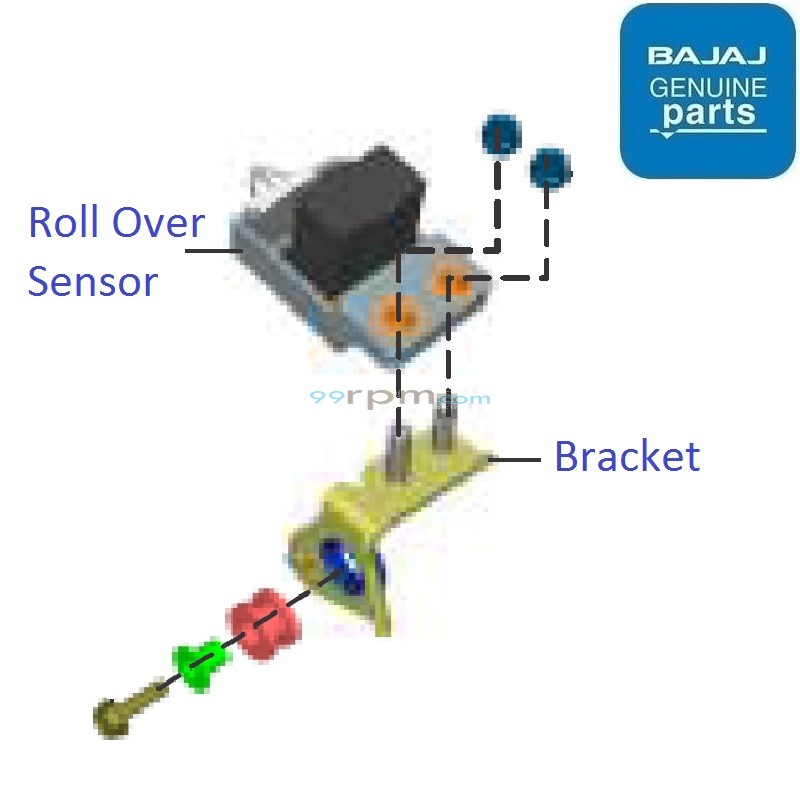 Pulsar 180F BS6(2020-21): Roll Over Sensor