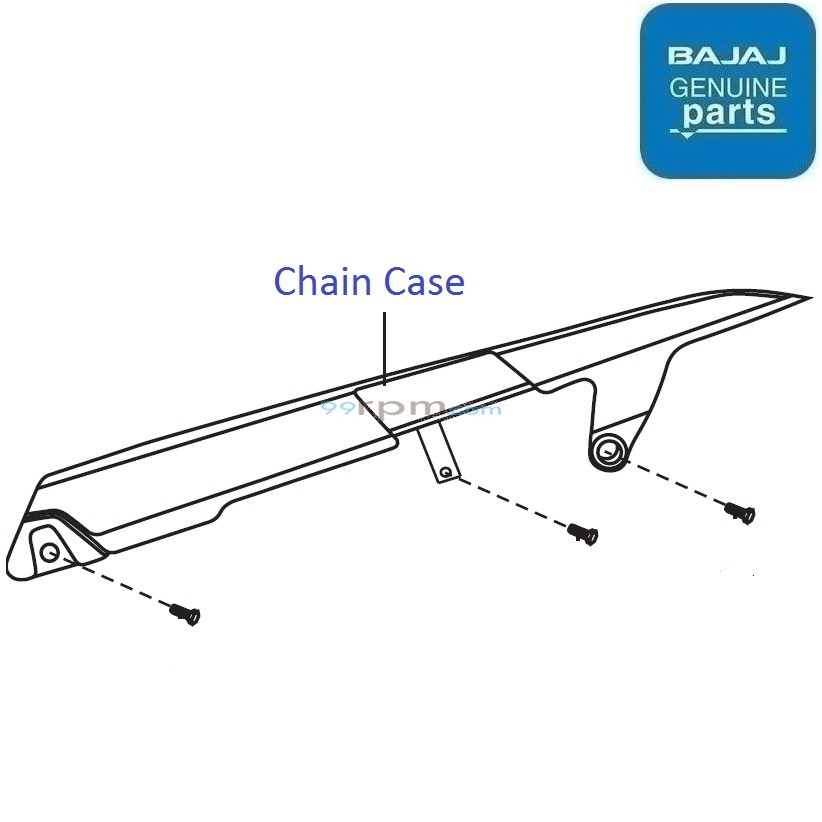 Bajaj Pulsar 200 (2007-2009): Chain Case