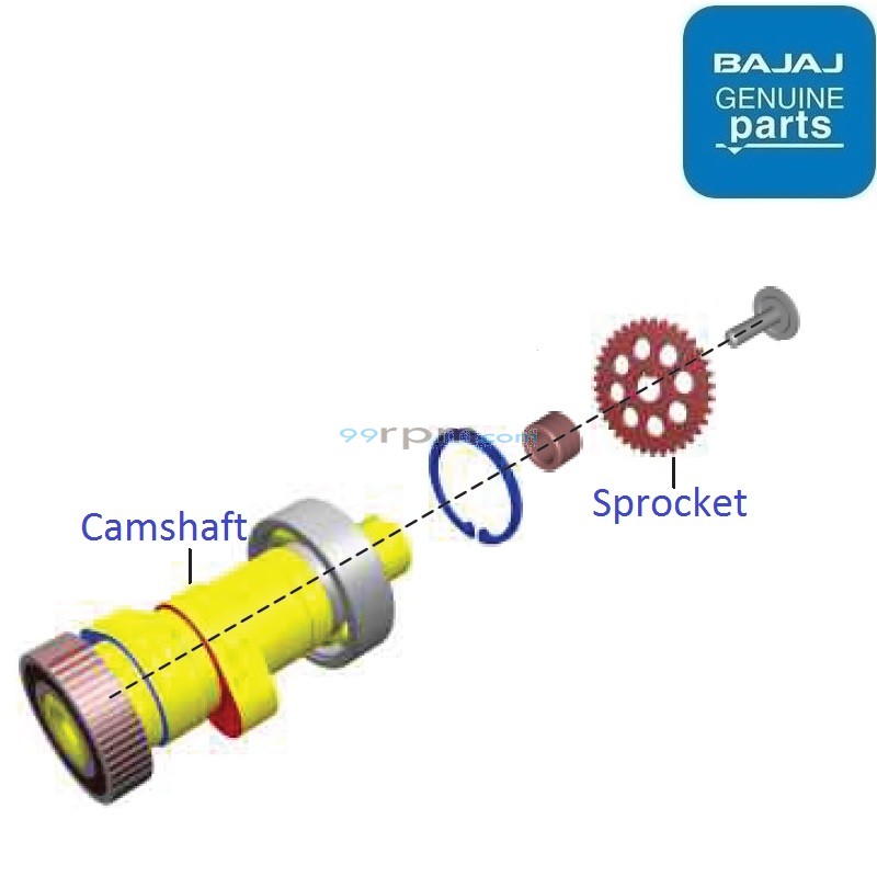 Bajaj Pulsar N160 (Single ABS, 2022-23): Camshaft