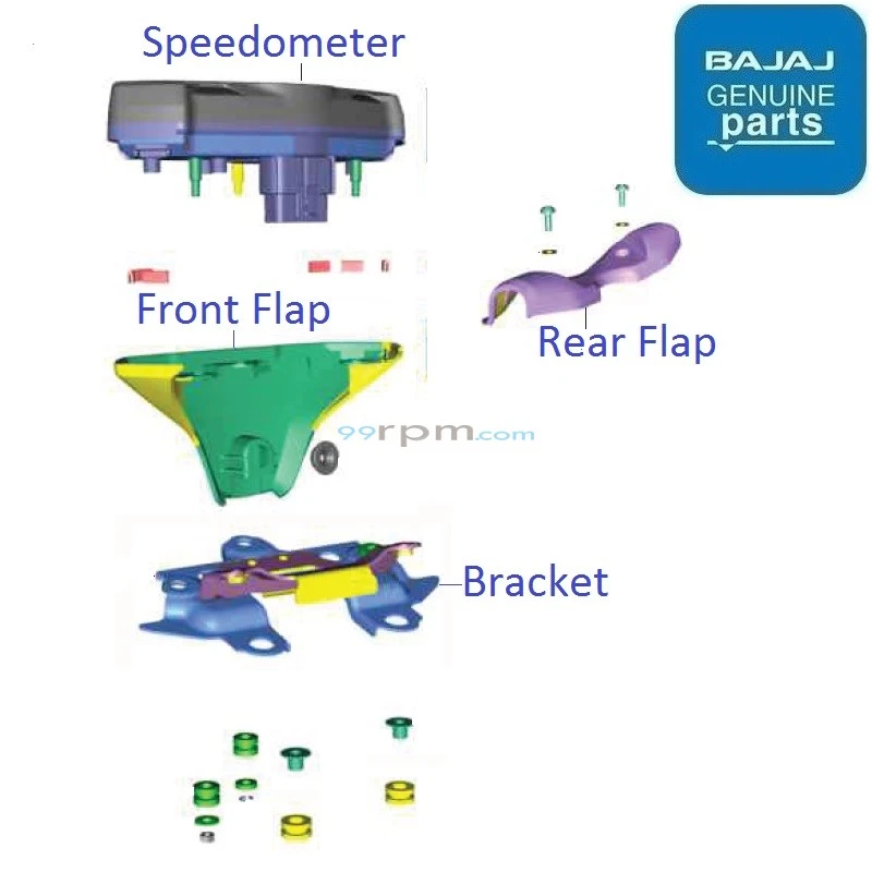 Bajaj Pulsar N160 (Single ABS, 2022-23): Speedometer