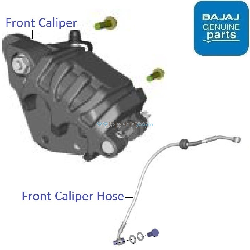 Bajaj Pulsar N250 (Single ABS, 2021-23): Front Brake Caliper